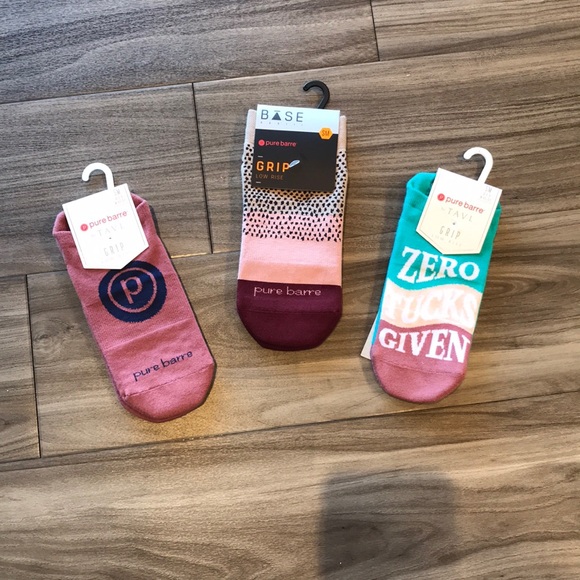 Pure Barre | Accessories | 3 Pair Limited Edition Pure Barre Grip ...